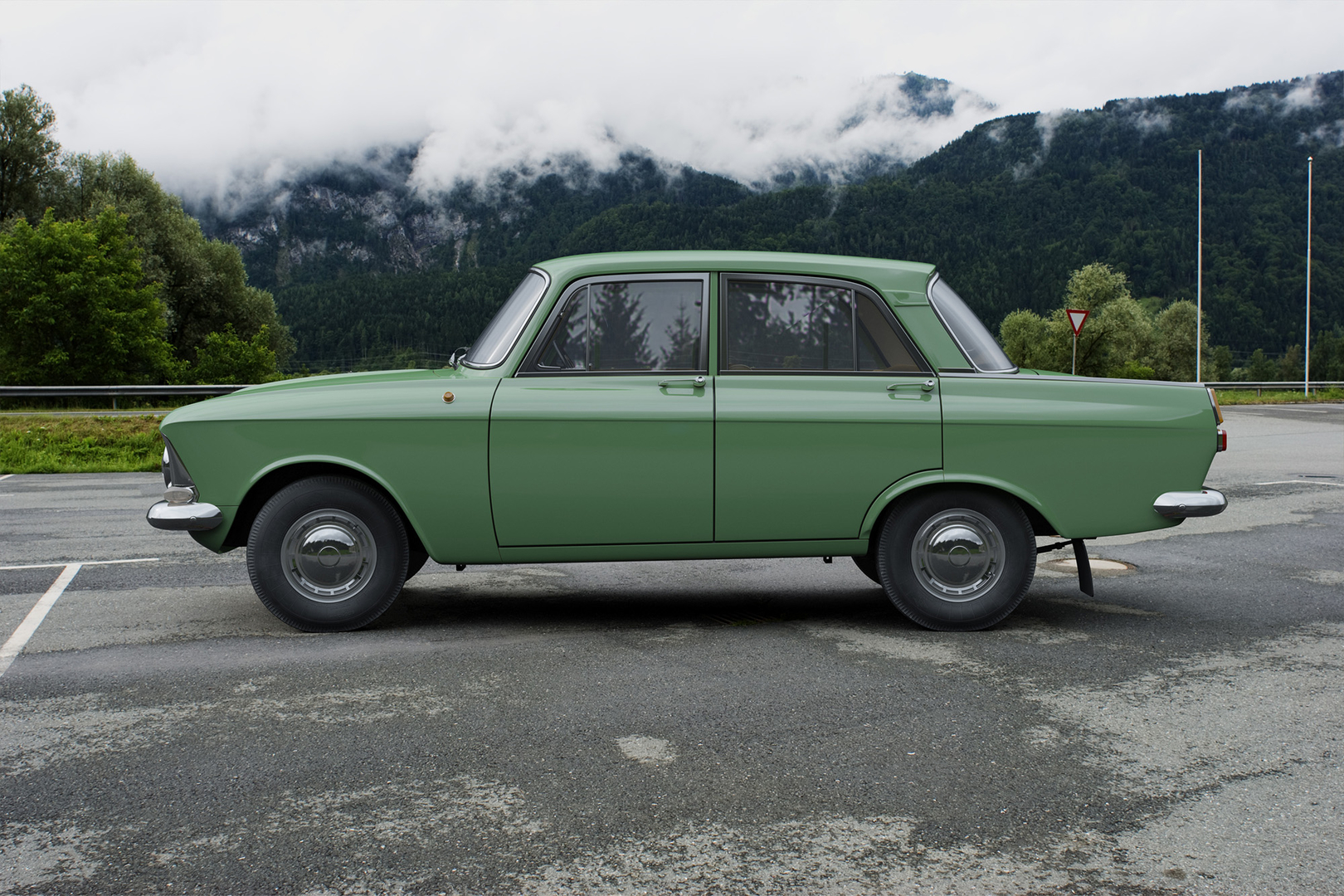 Izh moskvich-412ie 1967 3D model - TurboSquid 1572812