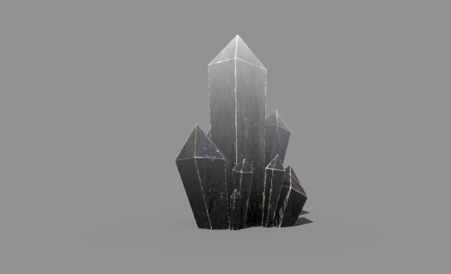 3D crystal low-poly - TurboSquid 1573183