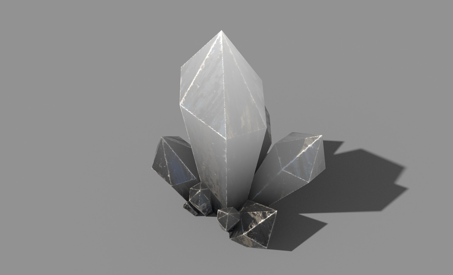 3D crystal low-poly - TurboSquid 1573183