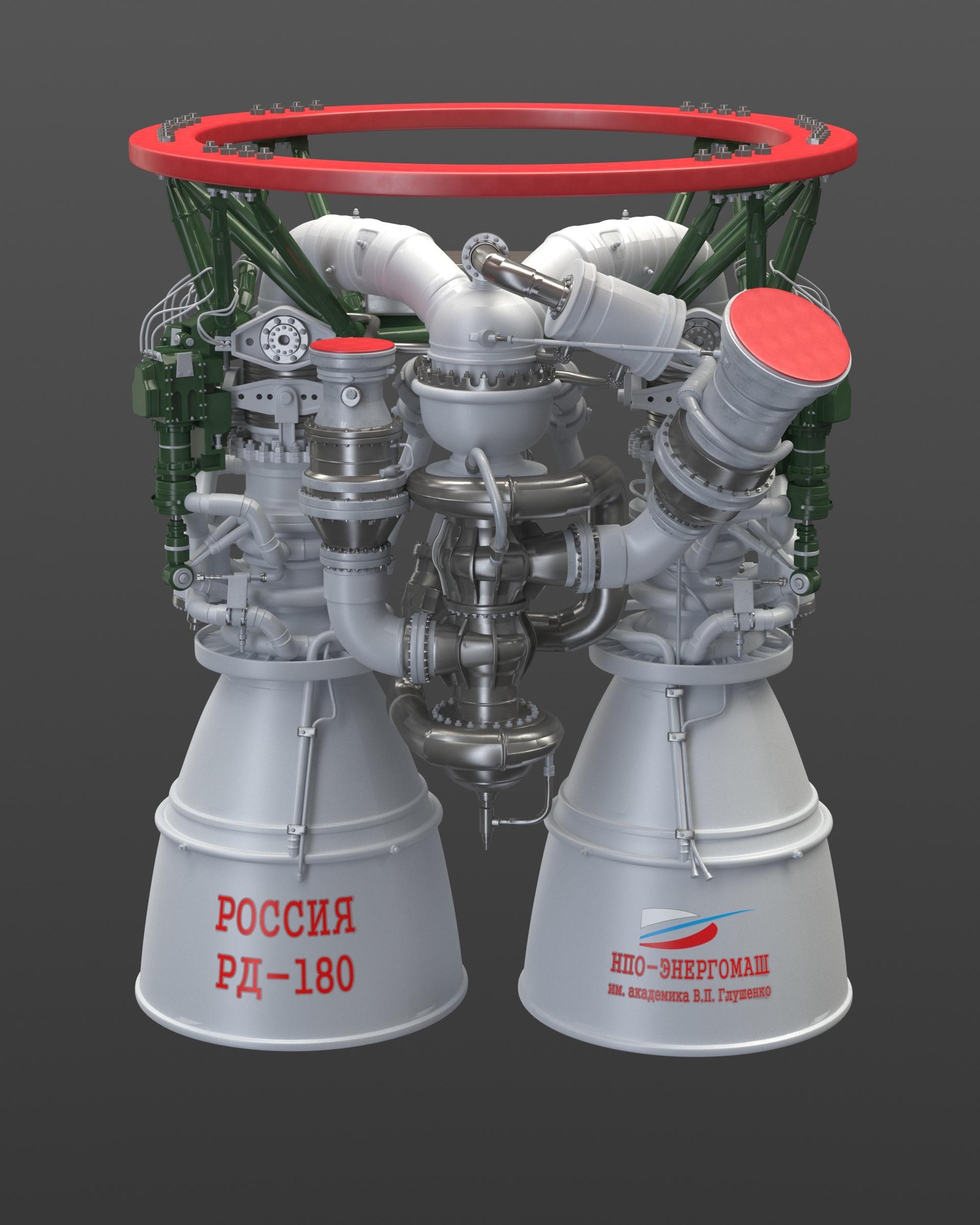 Rocket engine rd-180 3D model - TurboSquid 1572577