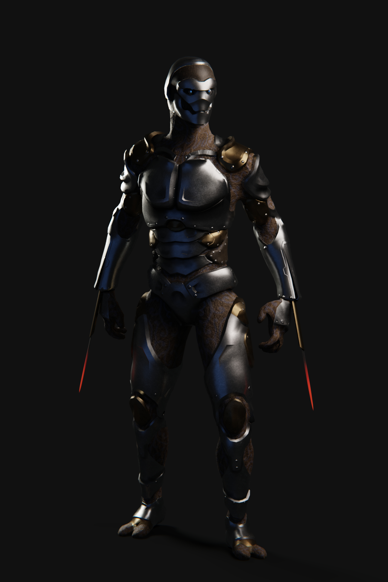 Warforged character dungeons dragons 3D model - TurboSquid 1573257