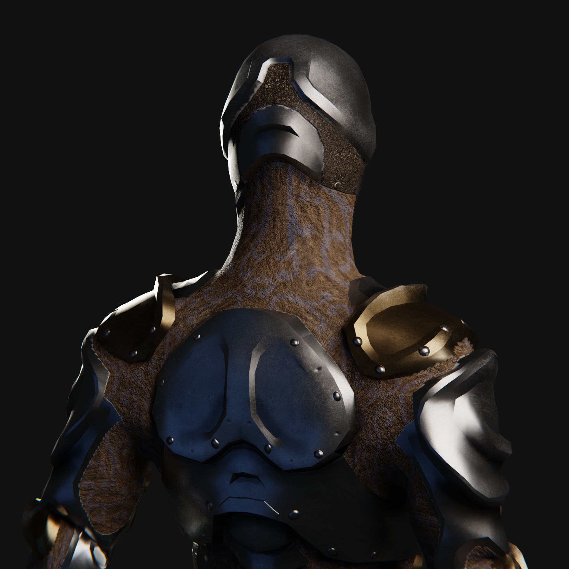 Warforged character dungeons dragons 3D model - TurboSquid 1573257