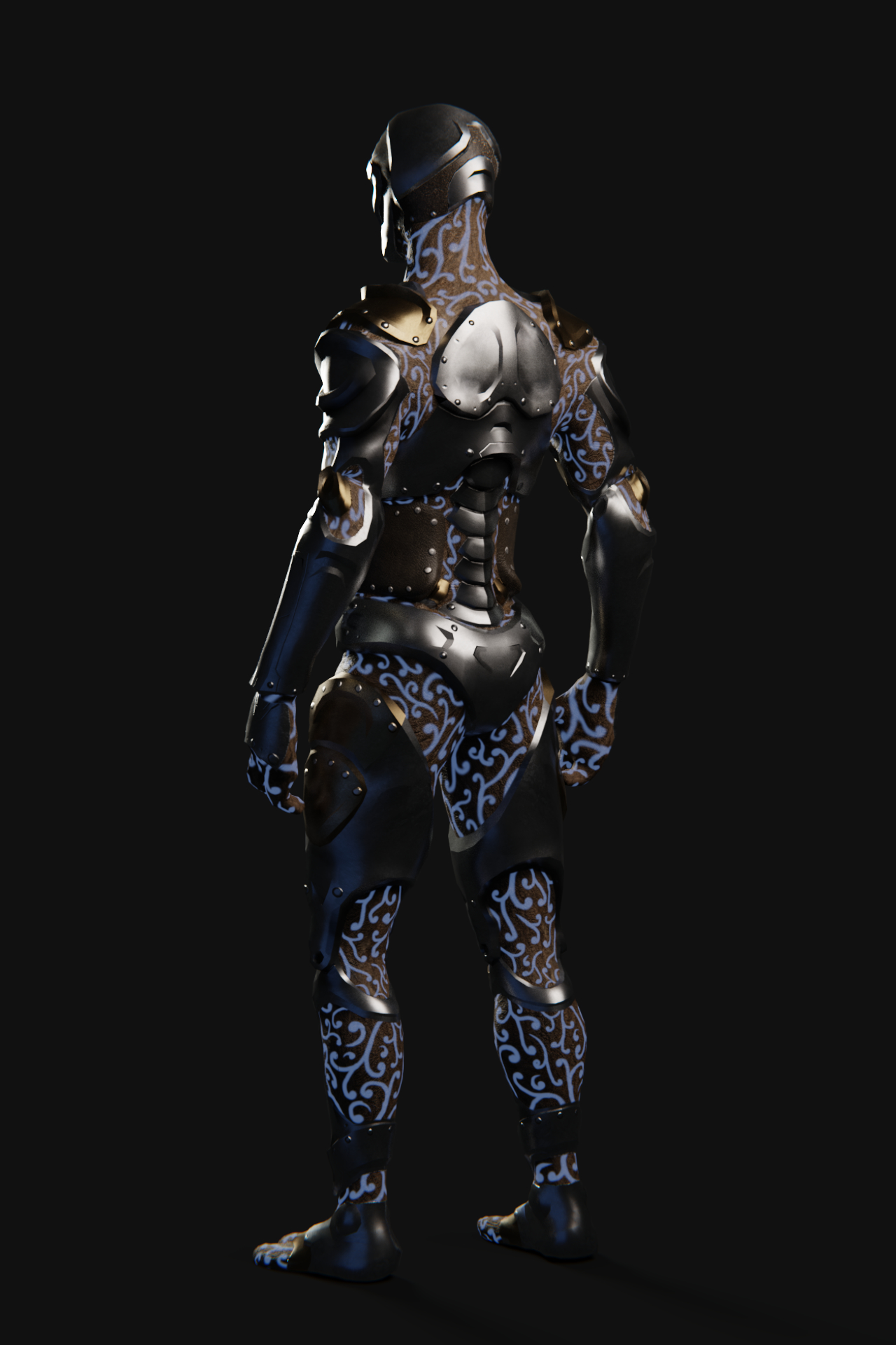 Warforged character dungeons dragons 3D model - TurboSquid 1573257