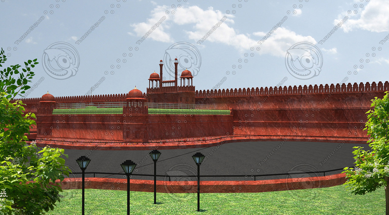 3D redfort - TurboSquid 1573483