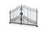 Wrought iron gate 3D model - TurboSquid 1573561