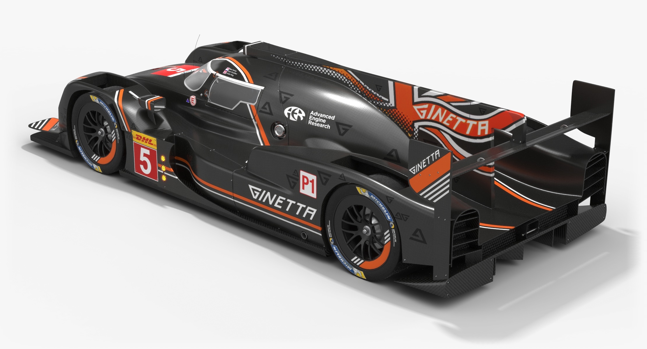 Ginetta g60-lt-p1 wec lmp1 3D model - TurboSquid 1571466