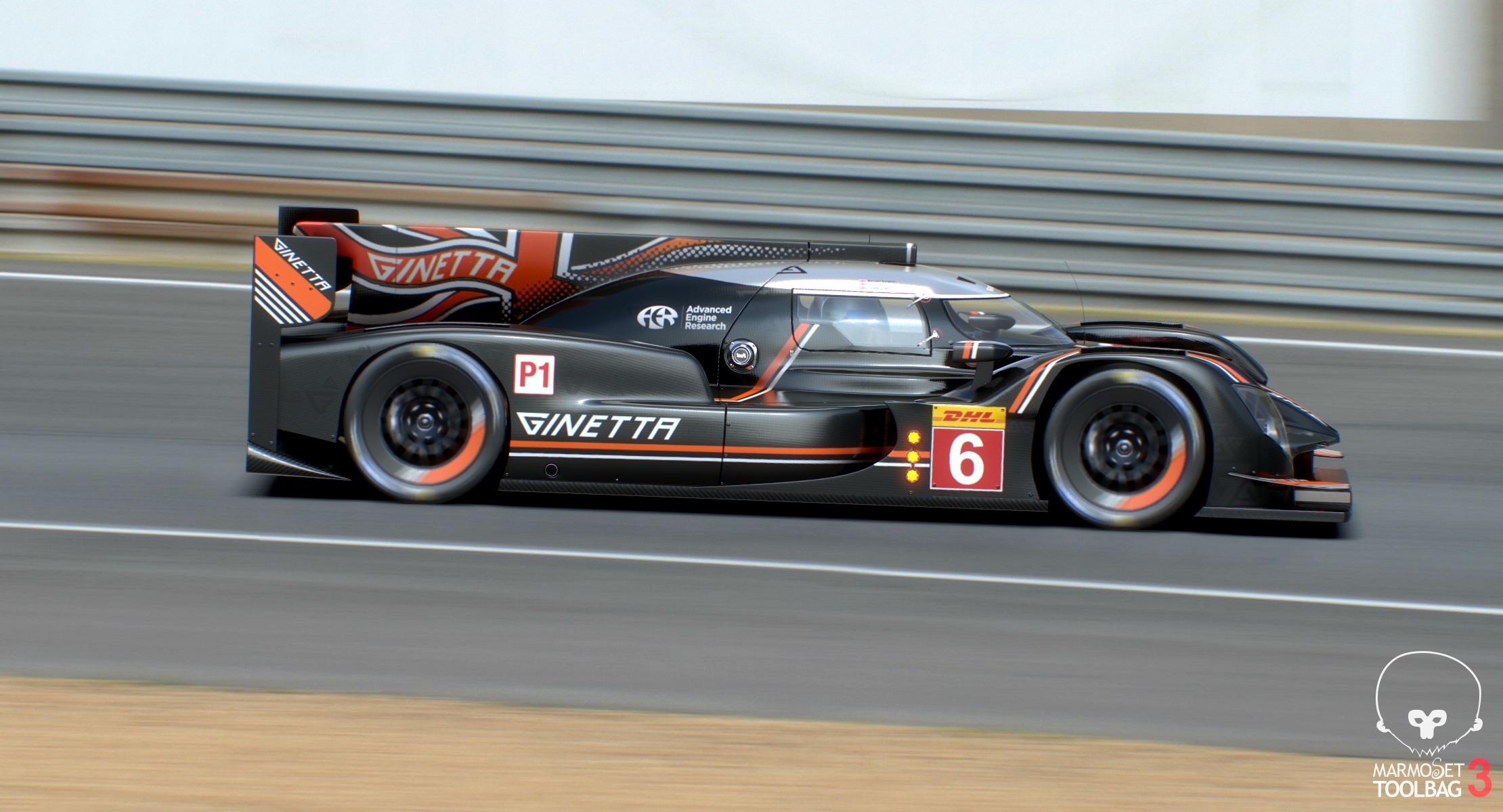 3D ginetta g60-lt-p1 6 wec model - TurboSquid 1573405