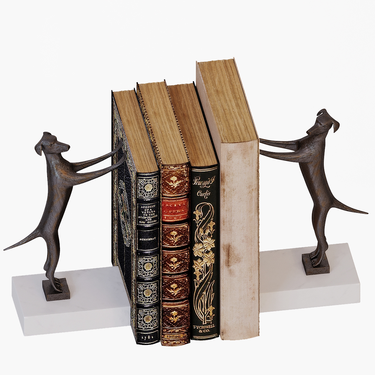 3D golden retriever bookends - TurboSquid 1573930