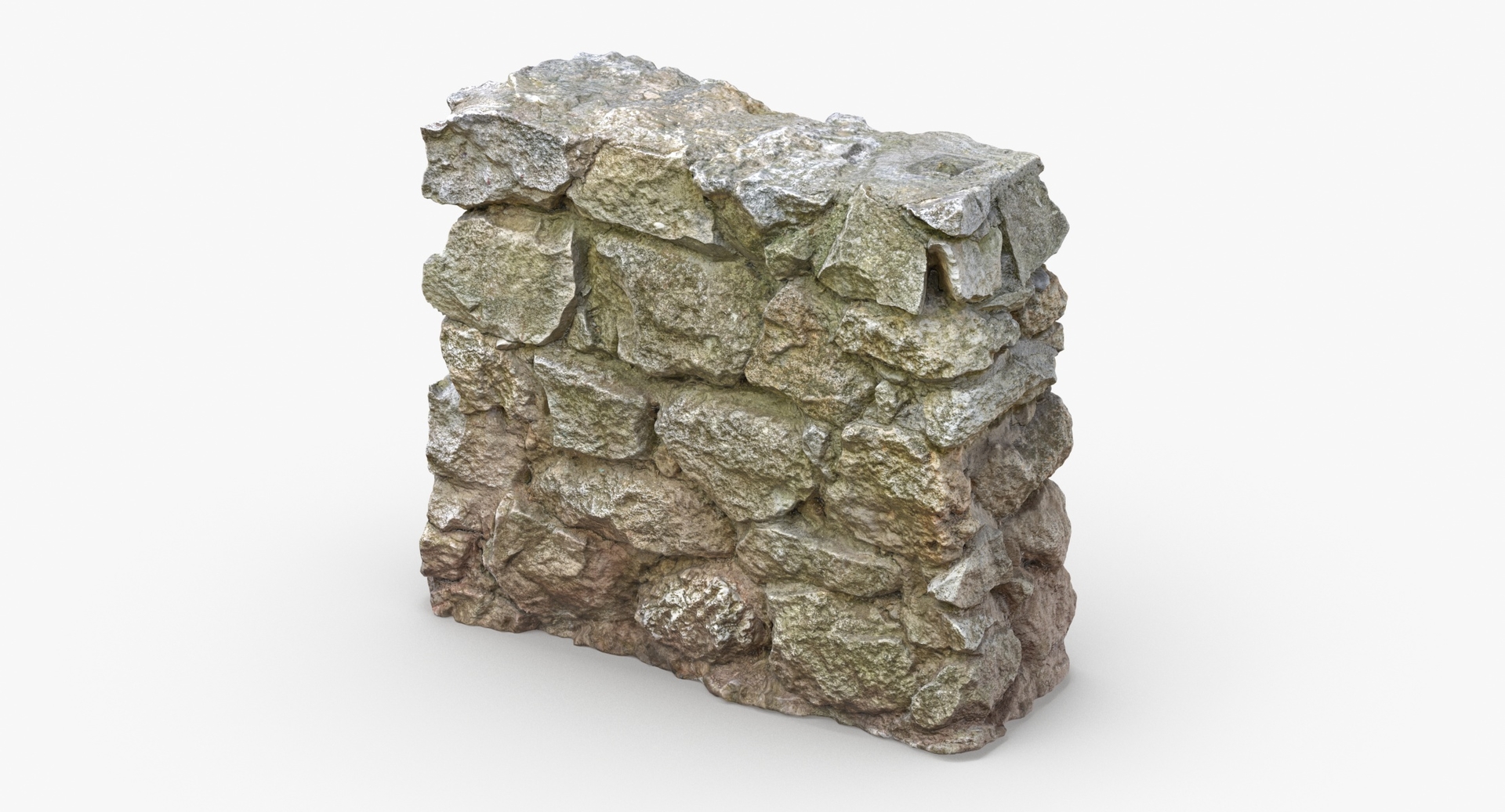 modelo 3d Pared de roca pequeña 01 - TurboSquid 1574010