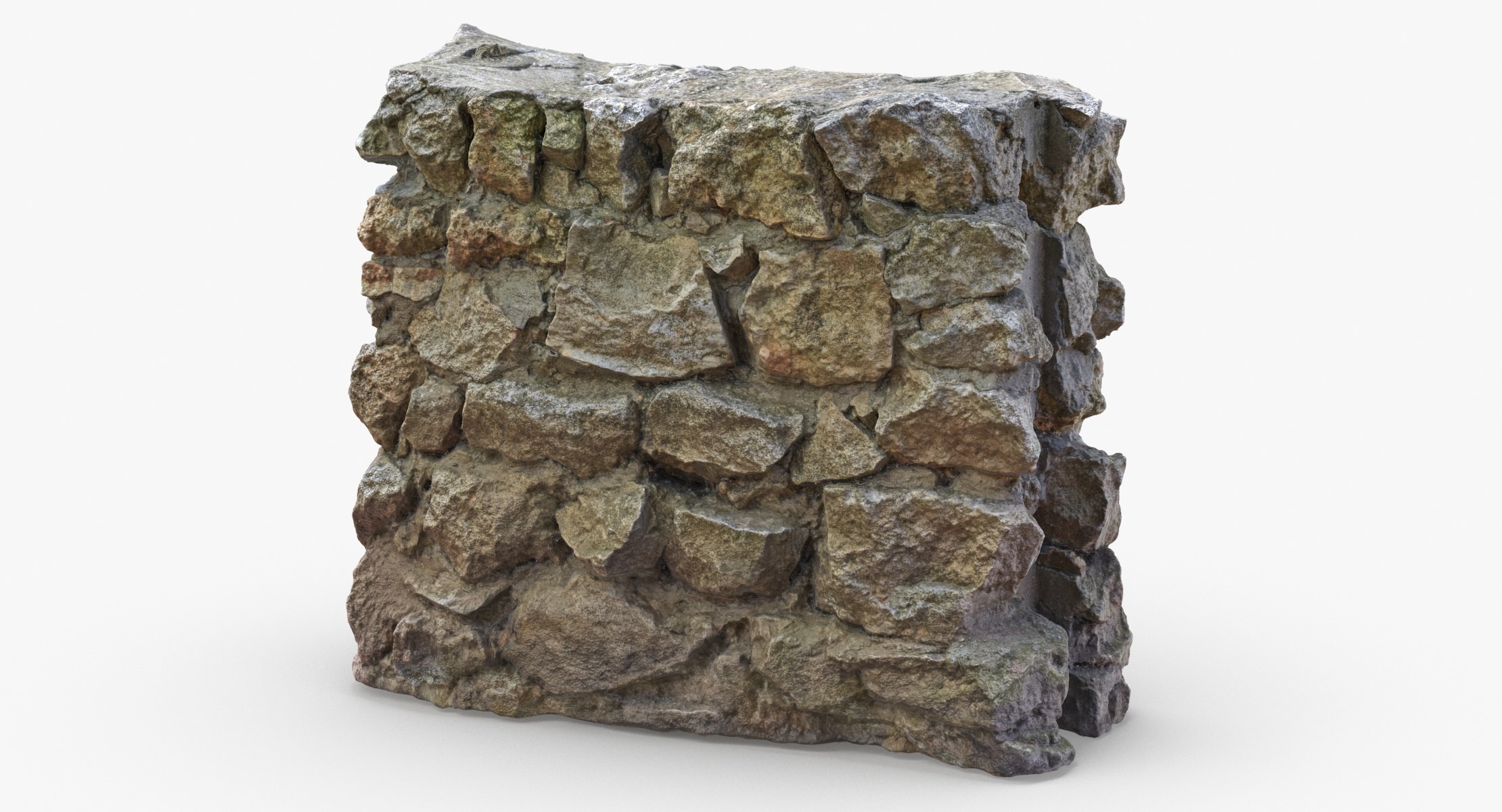 modelo 3d Pared de roca pequeña 01 - TurboSquid 1574010