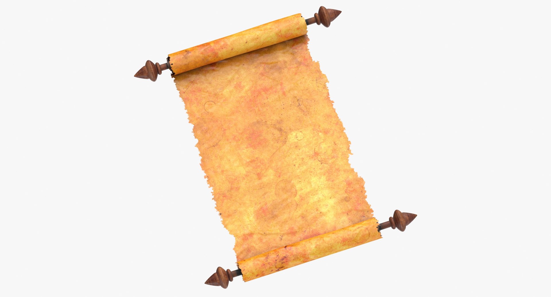 Scroll open 01 3D model - TurboSquid 1565792