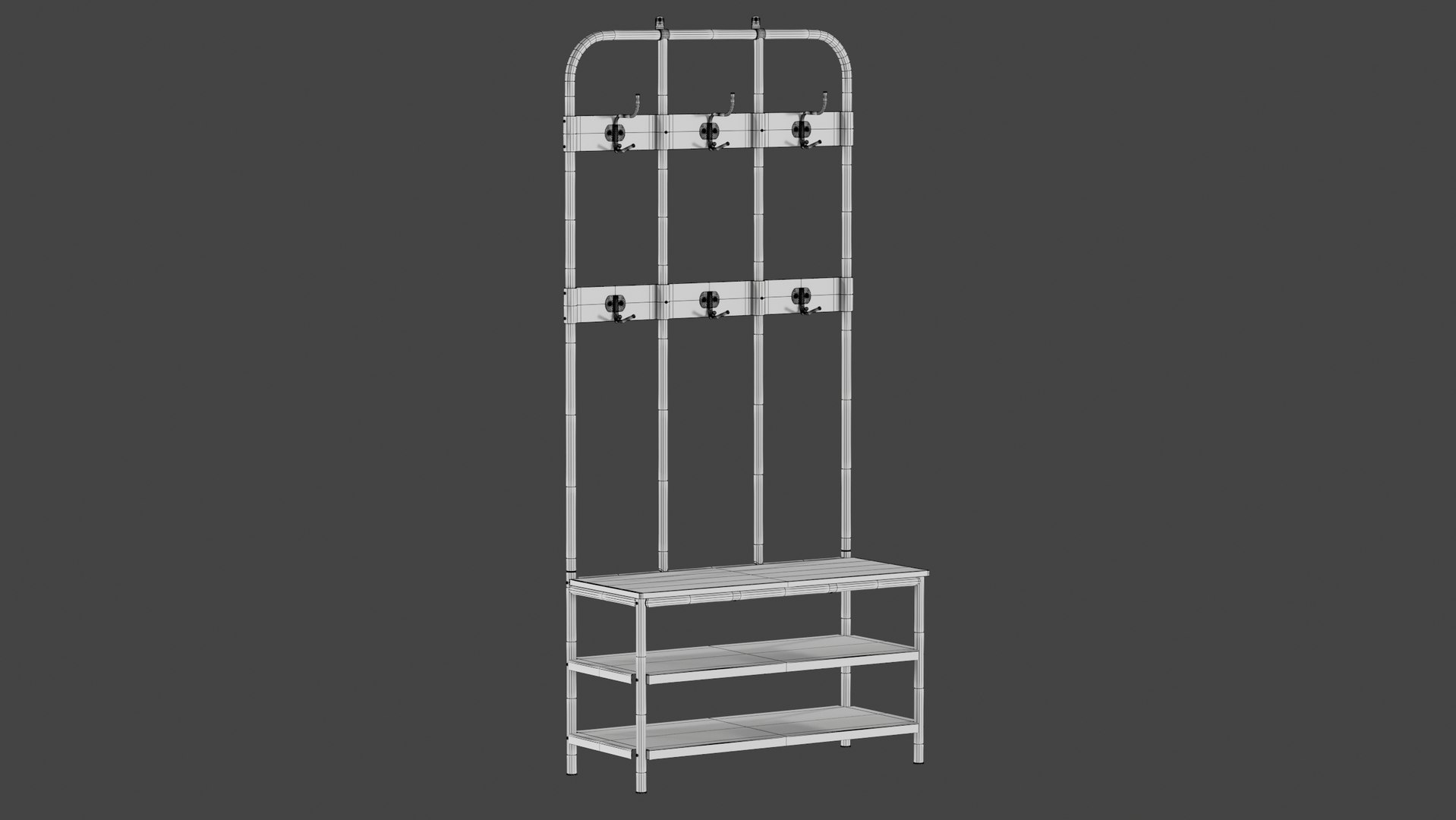 Base mesh ikea pinning 3D model - TurboSquid 1574076
