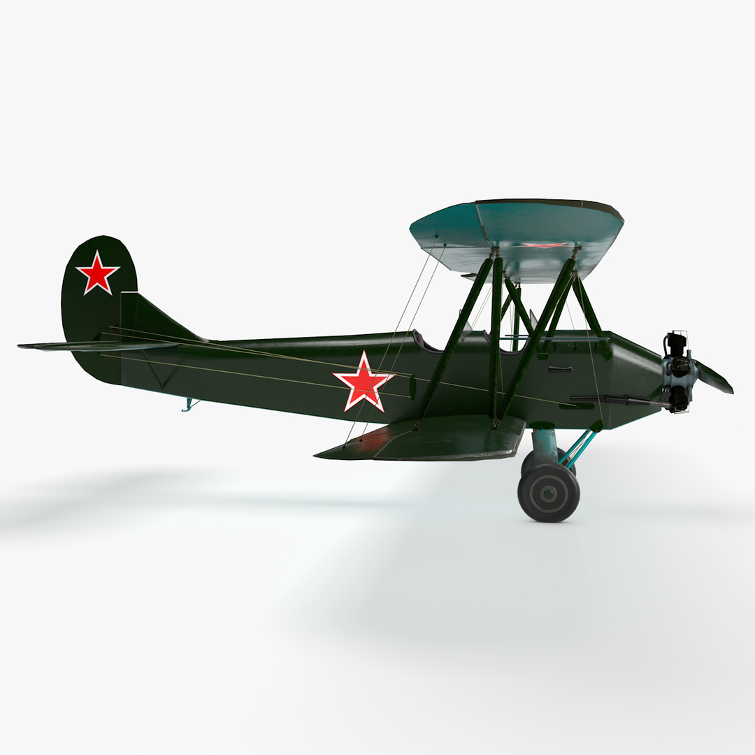 3D aircraft air po-2 model - TurboSquid 1574246