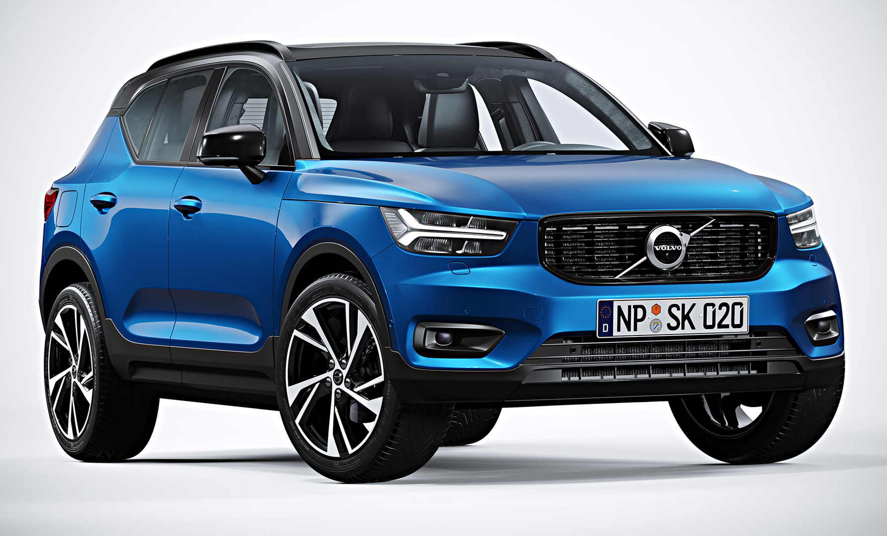 3D 2019 xc40 r-design - TurboSquid 1574510