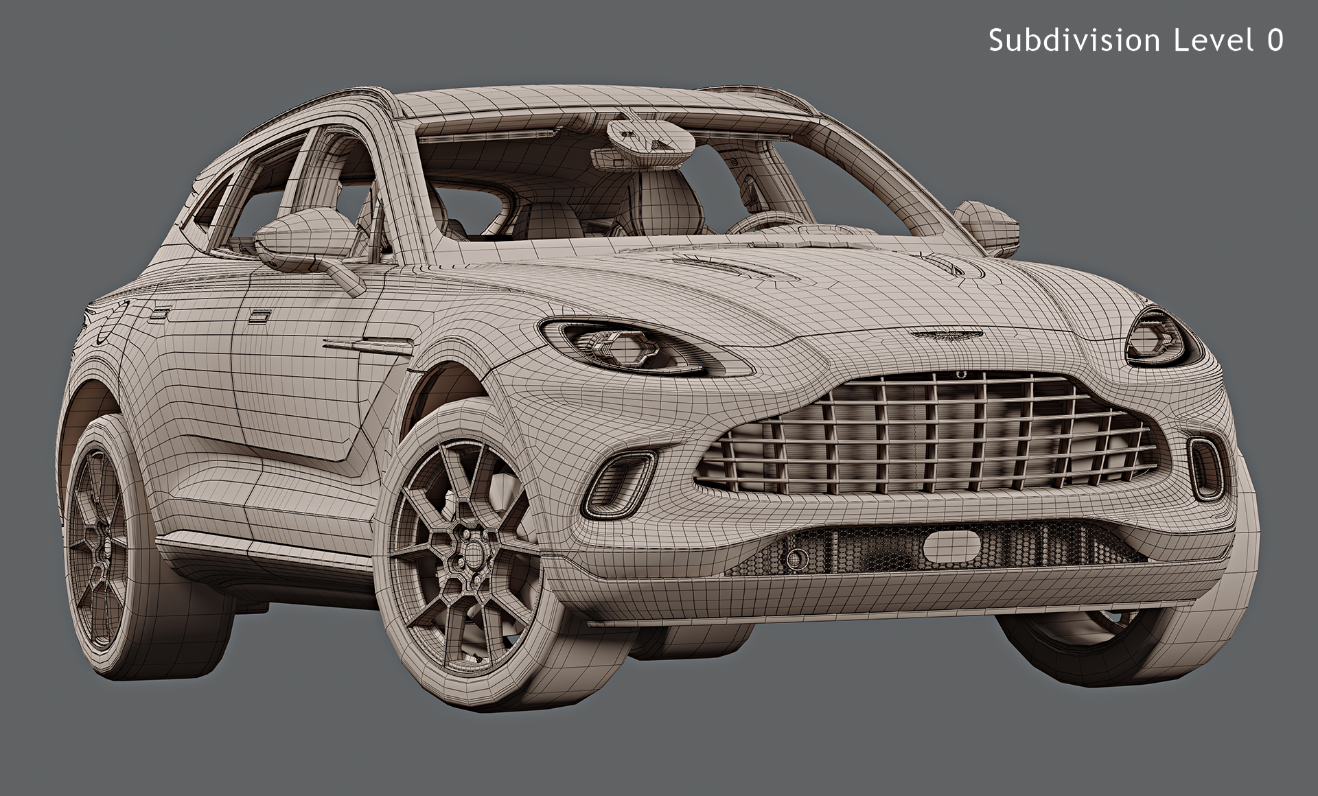 3D model 2021 aston martin dbx - TurboSquid 1570969