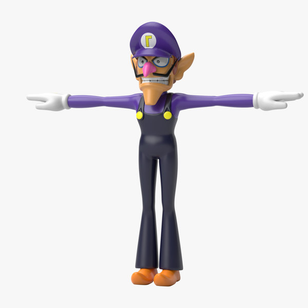 3D waluigi luigi model - TurboSquid 1574543