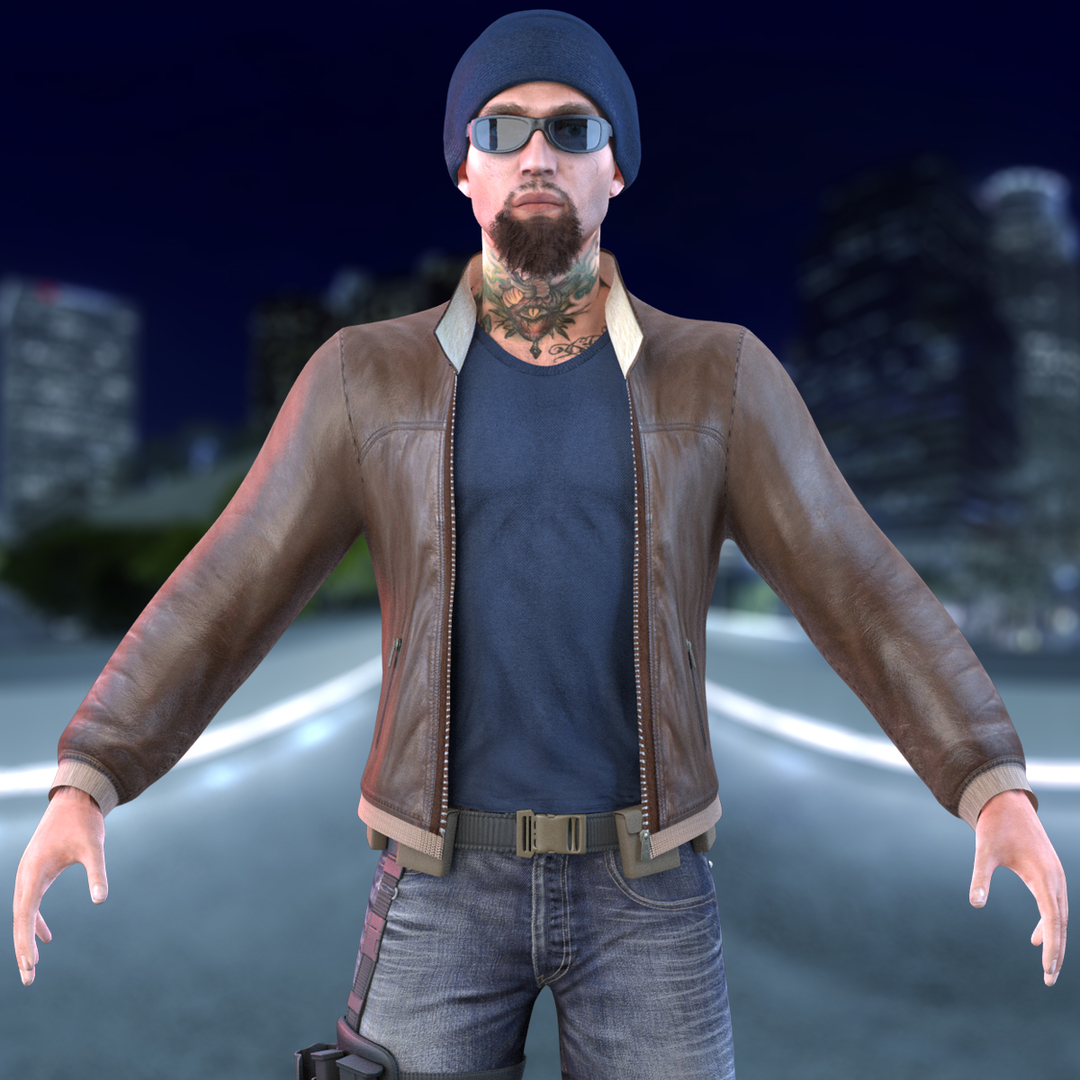 3D dude pbr 2020 model - TurboSquid 1574575