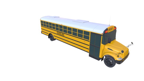 Ic school bus model - TurboSquid 1574684