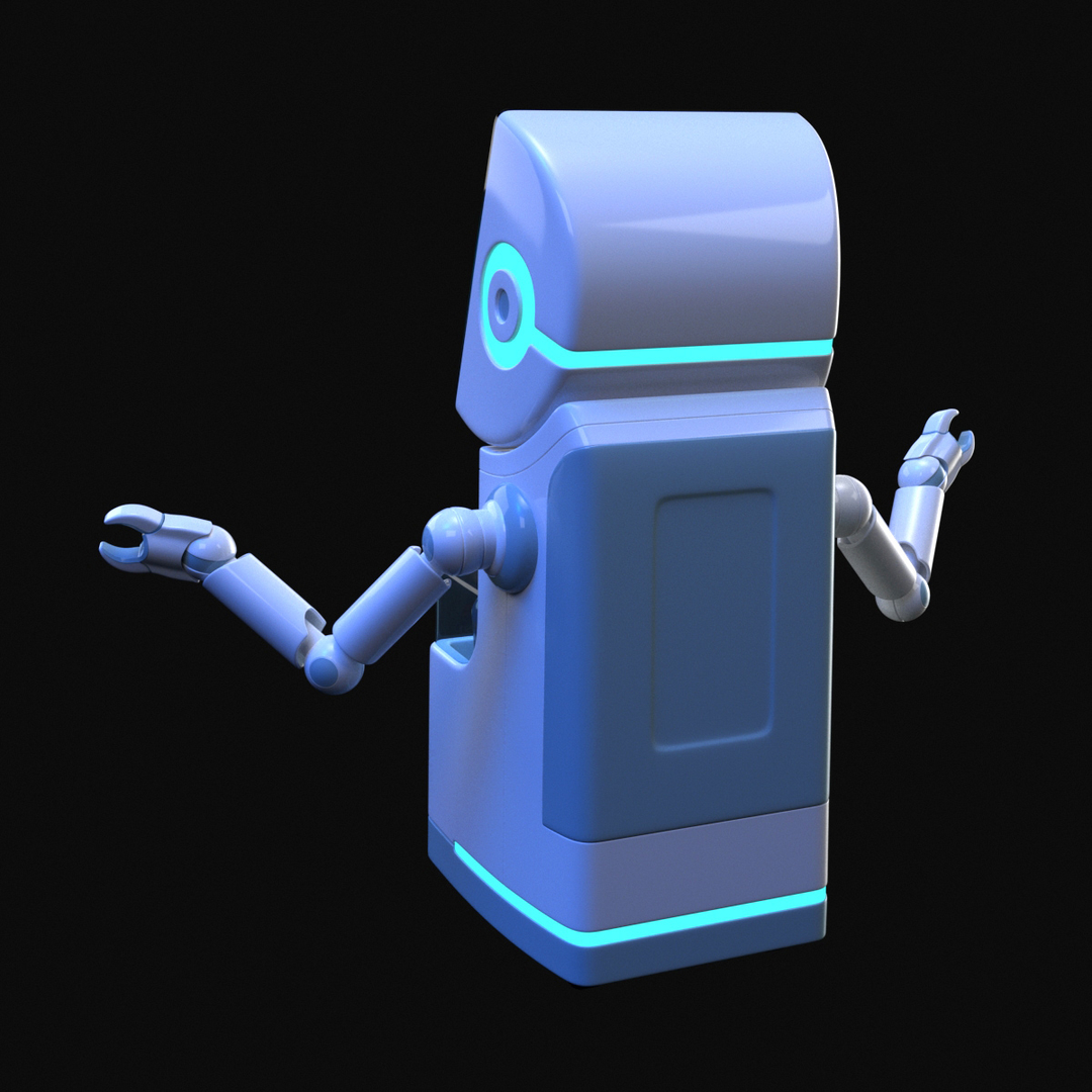 Robot assistant 3D model - TurboSquid 1573191