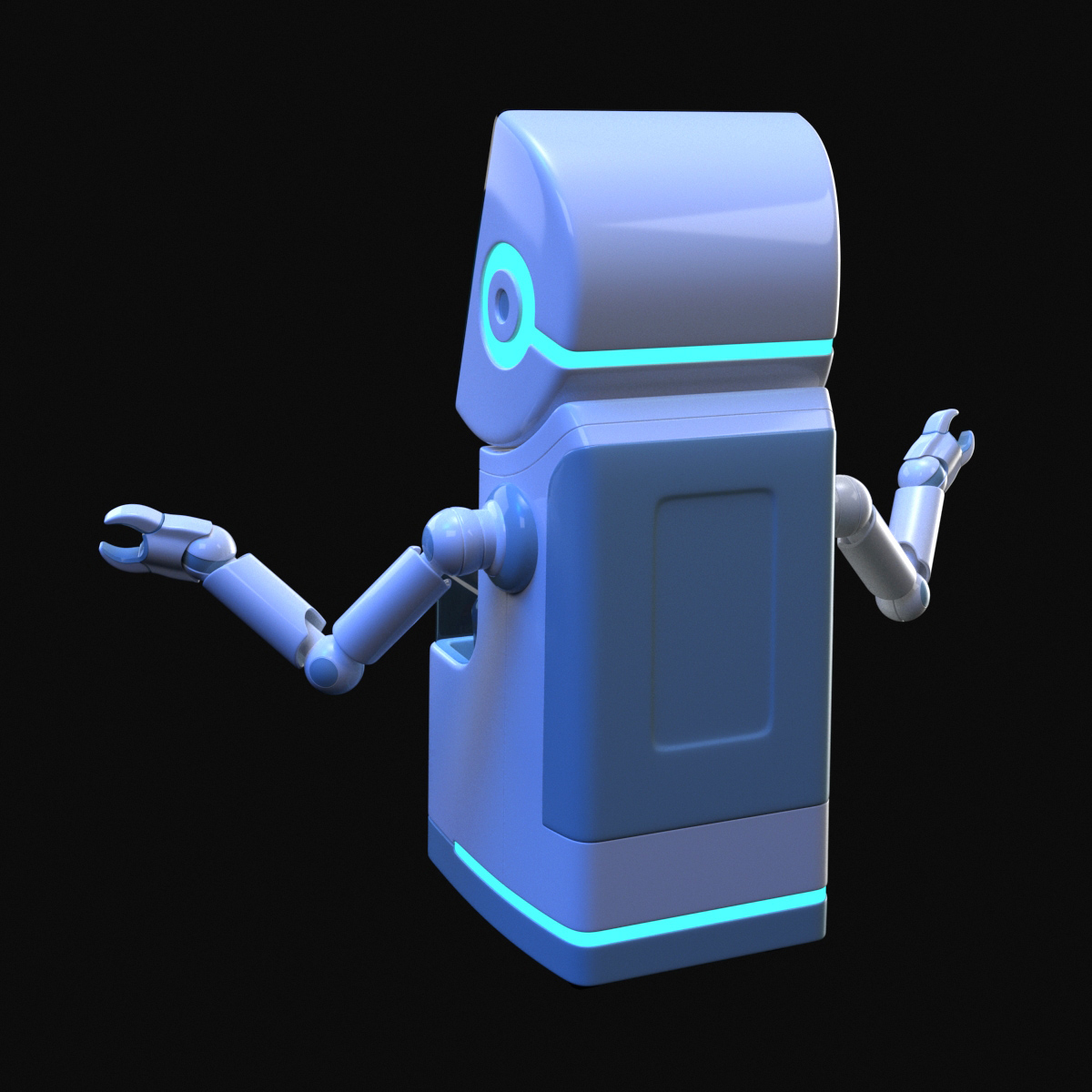 Robot assistant 3D model - TurboSquid 1573191