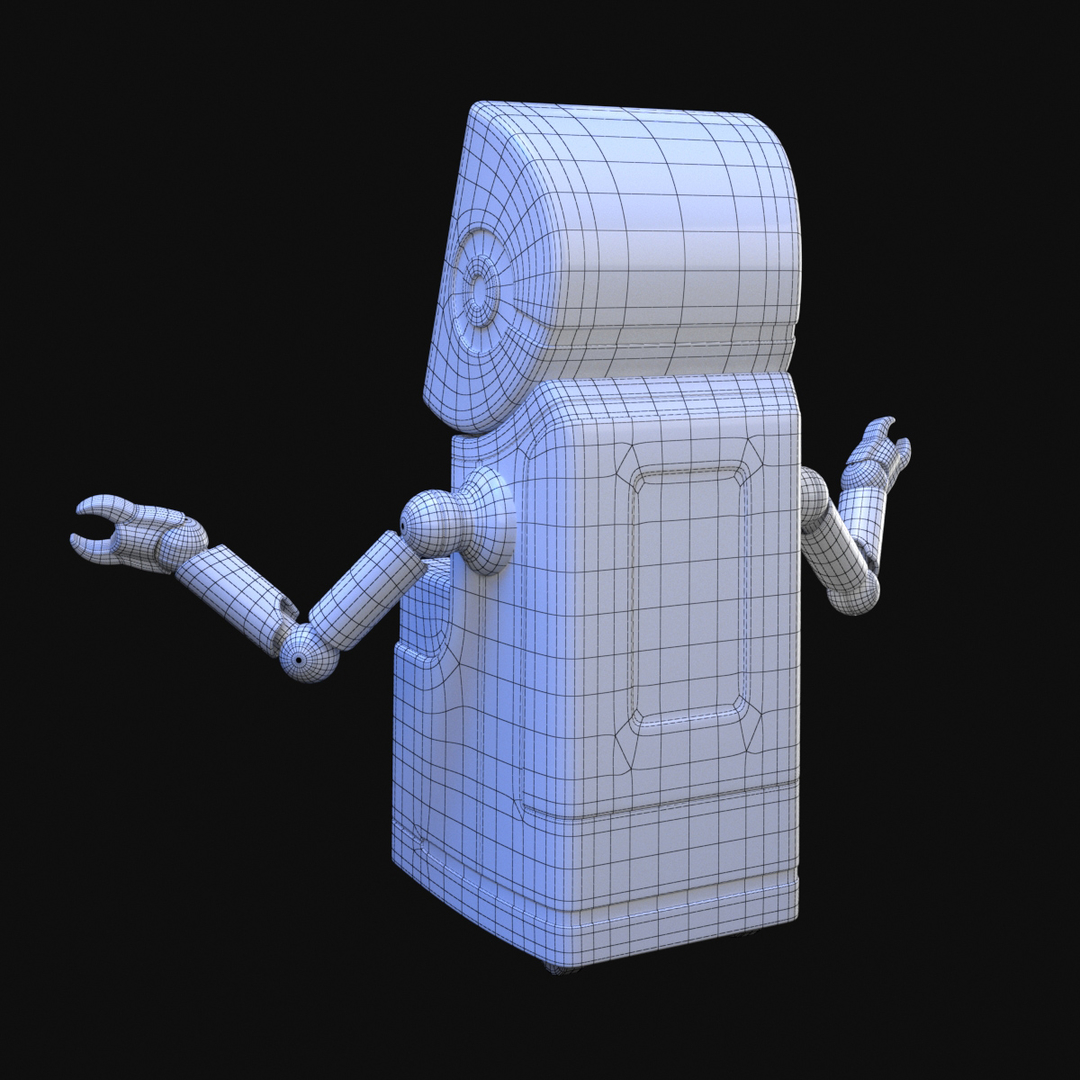 Robot assistant 3D model - TurboSquid 1573191