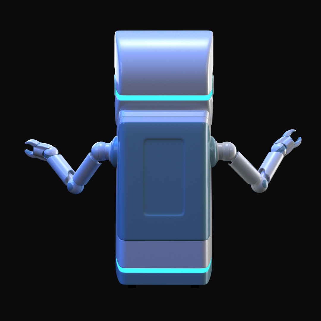 Robot assistant 3D model - TurboSquid 1573191