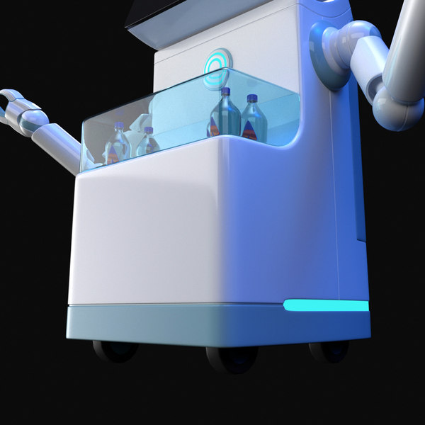 Robot assistant 3D model - TurboSquid 1573191