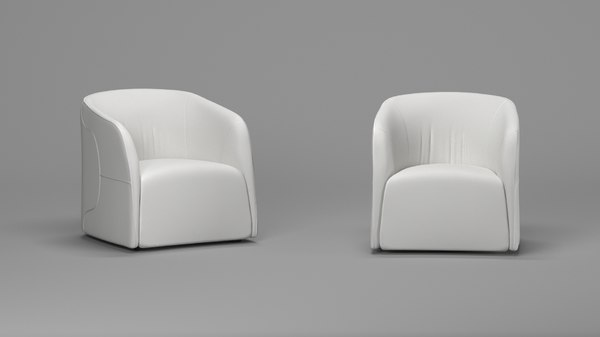 Armchair natuzzi logos 3D model - TurboSquid 1574712