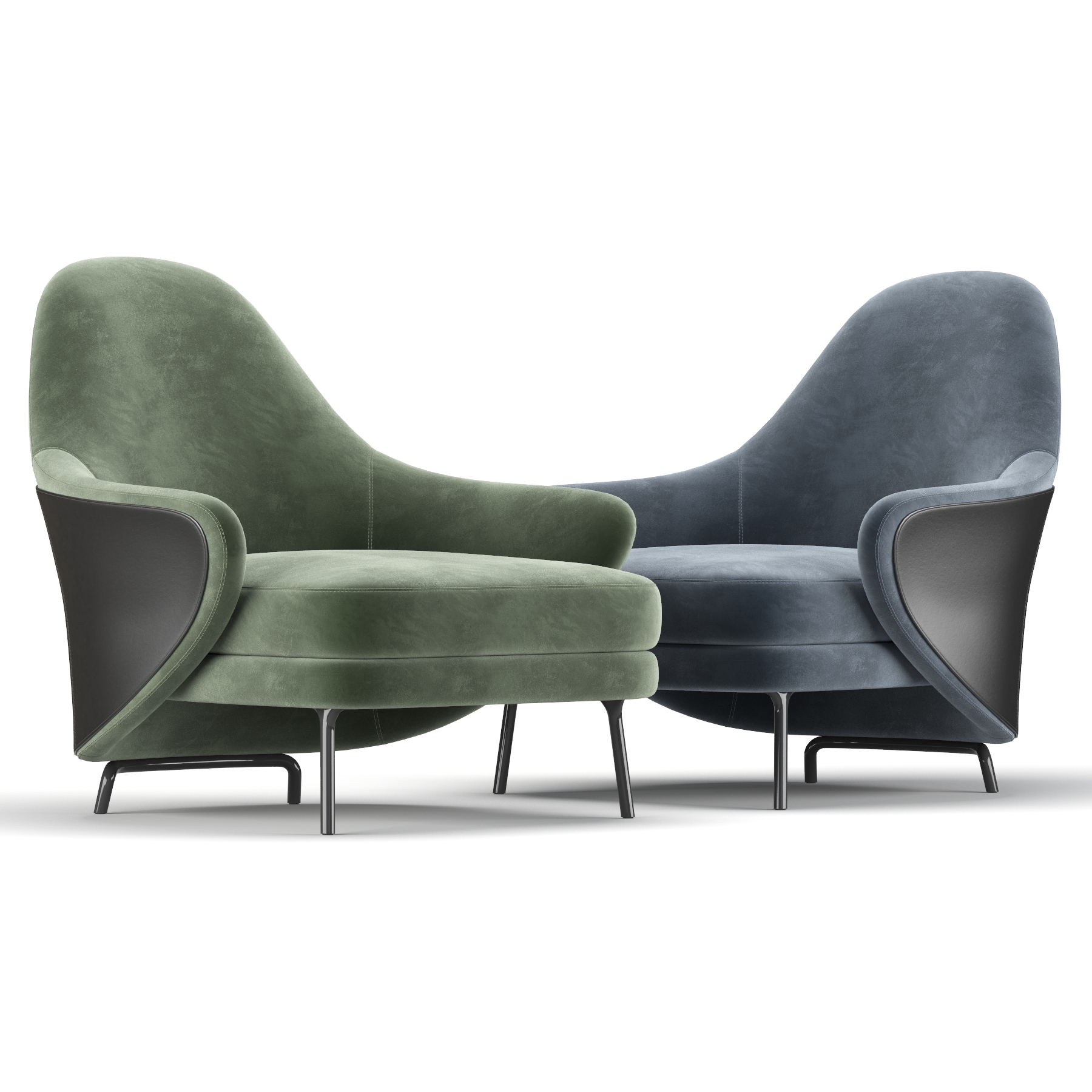 Armchair minotti model - TurboSquid 1574777