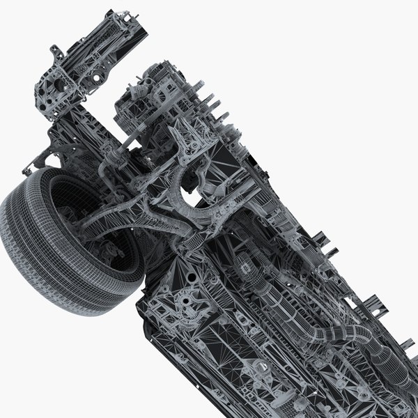 Autorahmen-Chassis Cutaway 3D-Modell - TurboSquid 1574803
