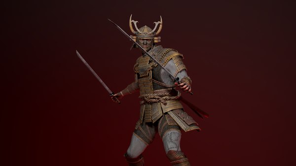 Free 3D Samurai Models | TurboSquid