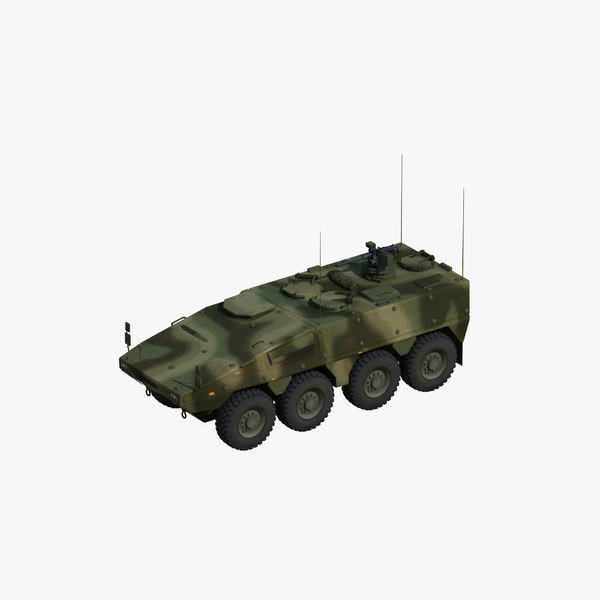 Boxer 8x8 3D model - TurboSquid 1574895
