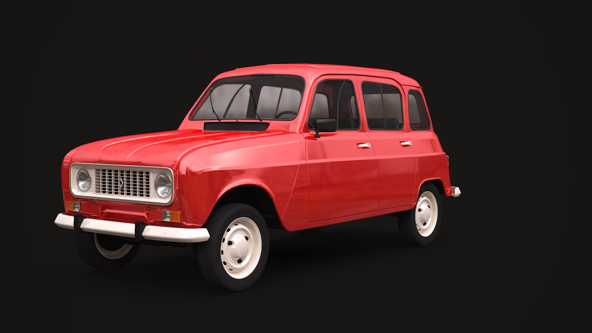 3D 1978 renault 4 model - TurboSquid 1574928