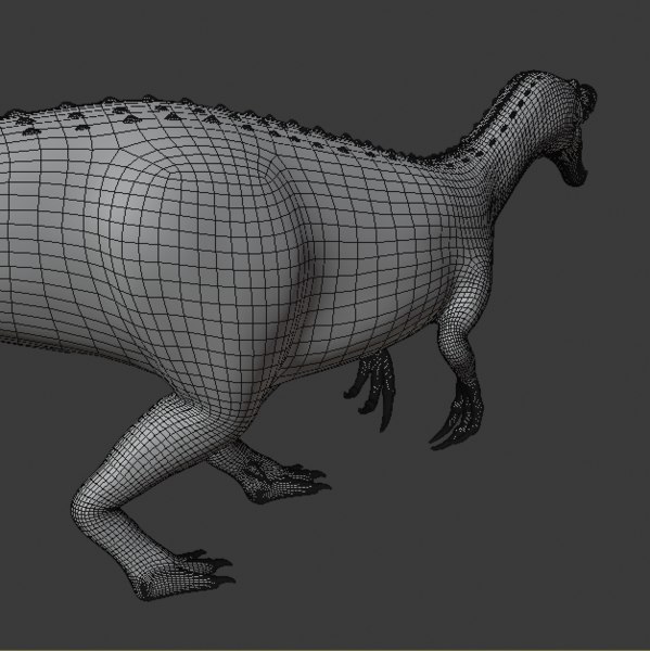 3D baryonyx walkeri model - TurboSquid 1575026