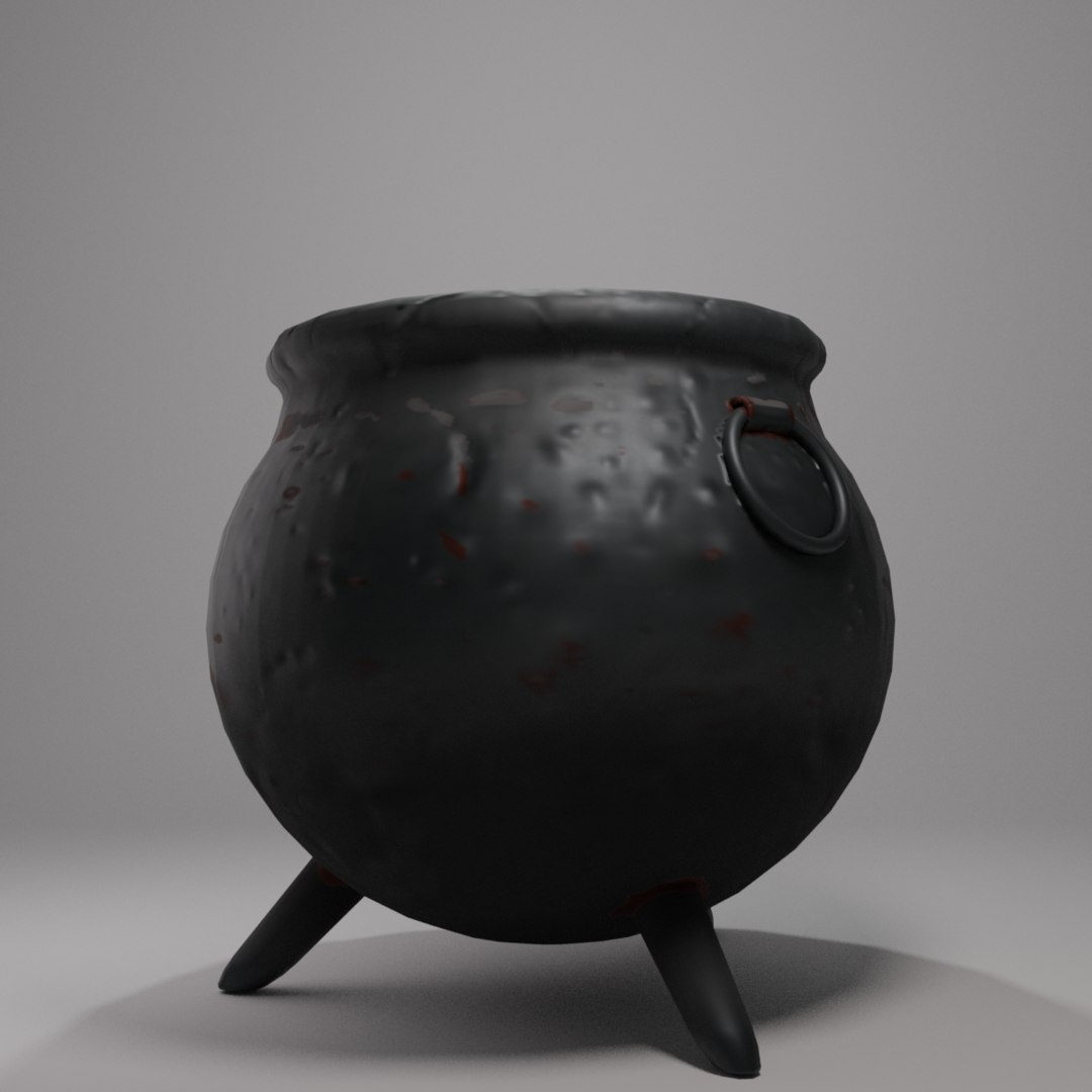 Witch s cauldron model - TurboSquid 1575095