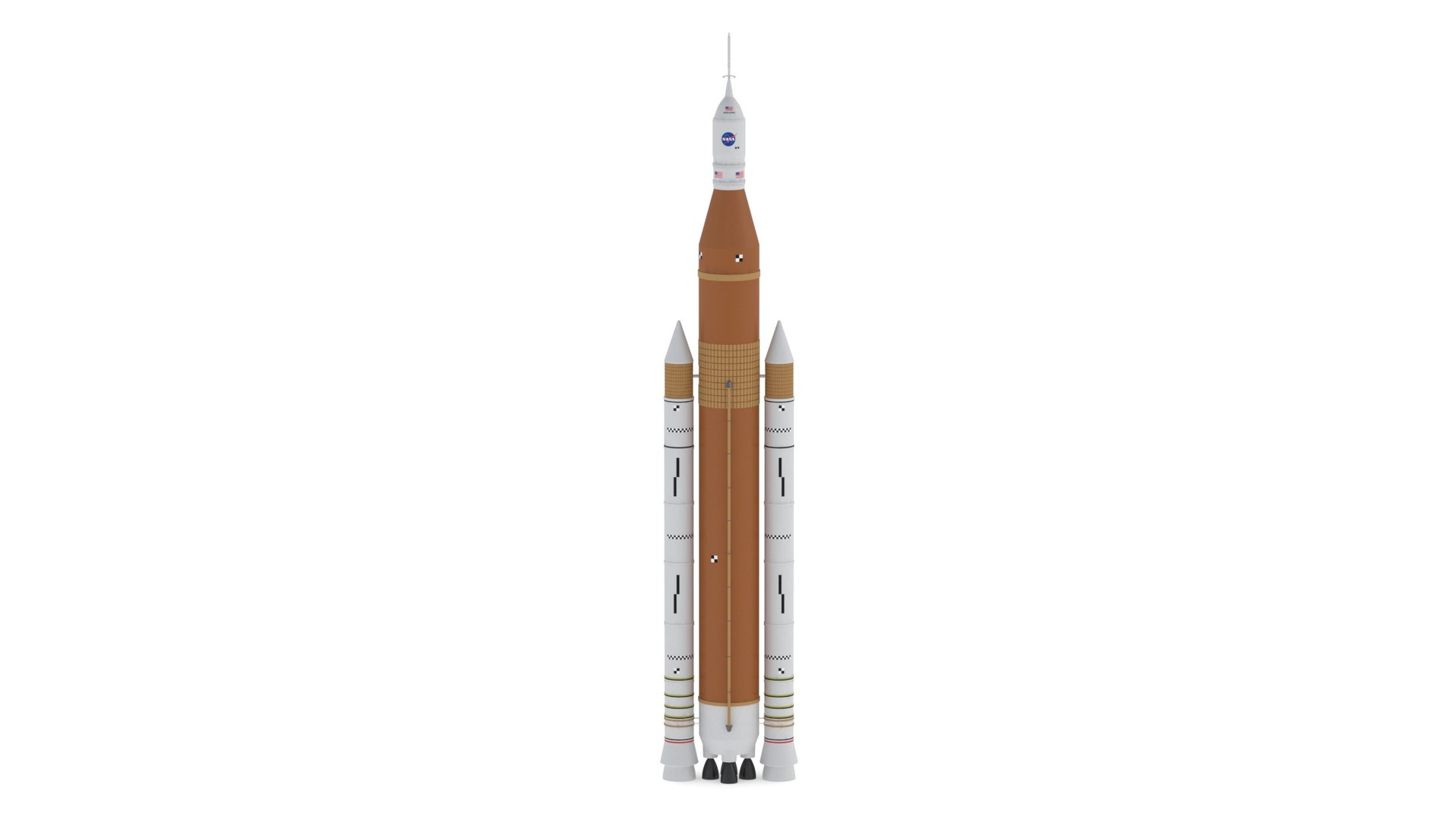 3D sls block rocket - TurboSquid 1575341