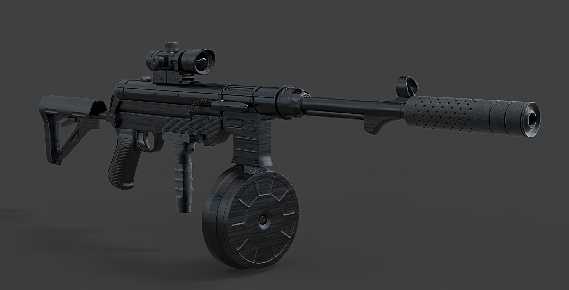 MP40 MODERN 3D-Modell - TurboSquid 1575367