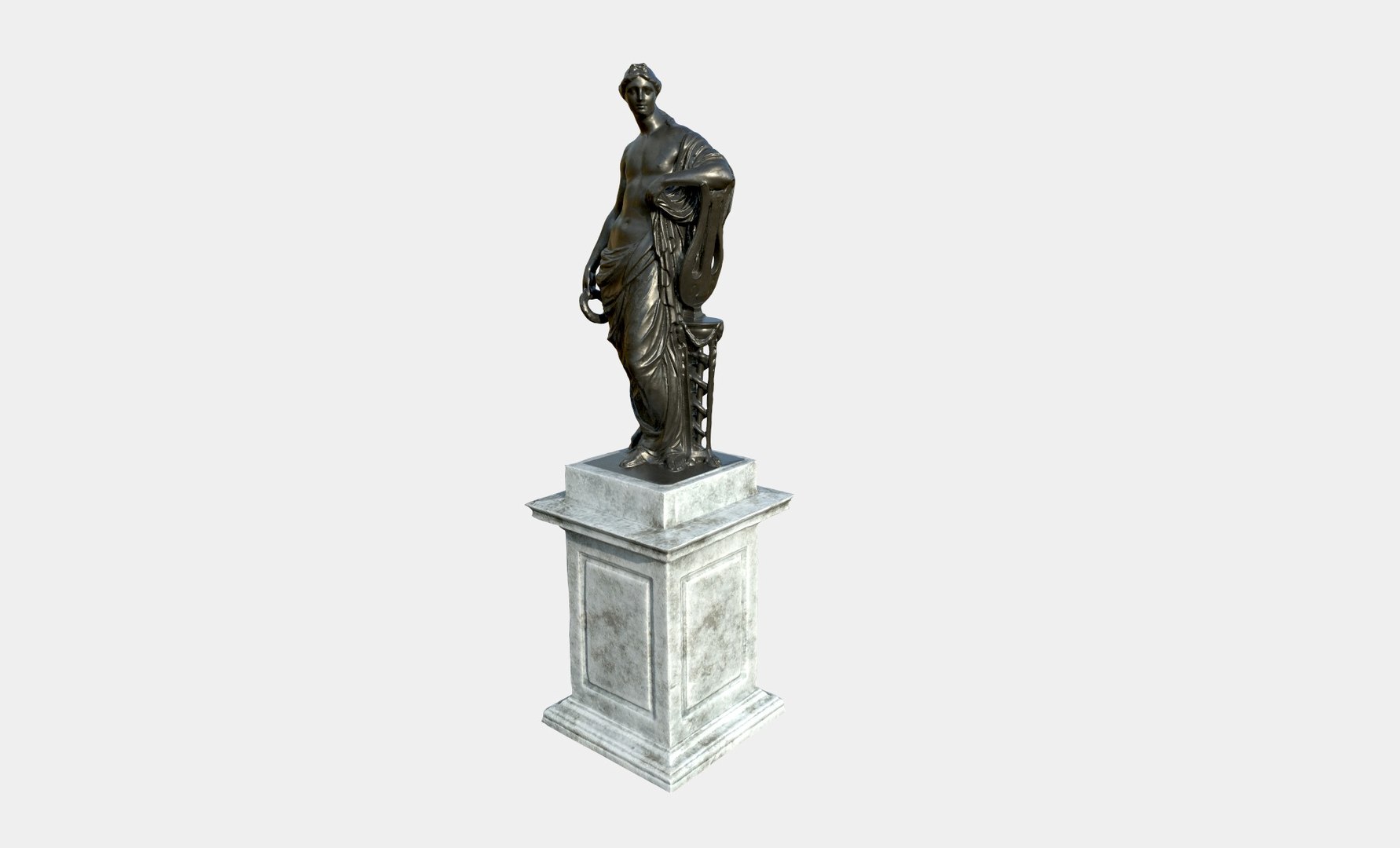 3D man statue model - TurboSquid 1575413