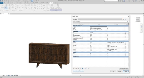Wardrobe 5 - revit model - TurboSquid 1575482