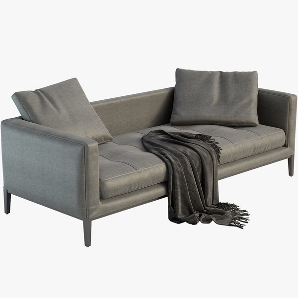 3D sofa simpliciter maxalto model - TurboSquid 1575581