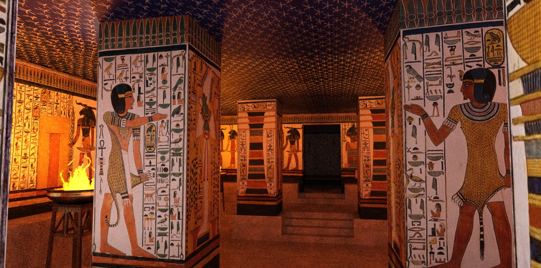 3D tomb nefertari - TurboSquid 1575631