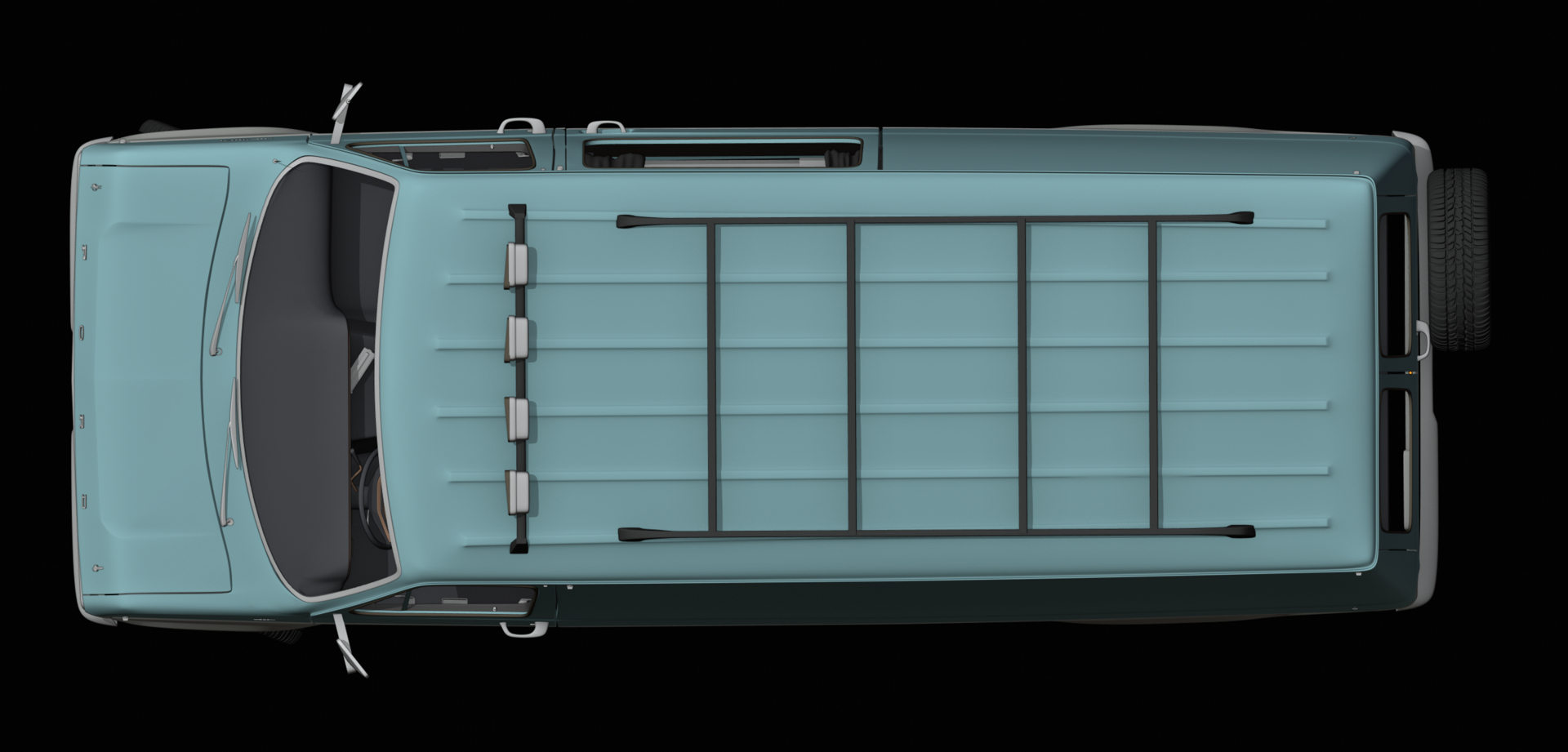 Econoline van 3D model - TurboSquid 1155550