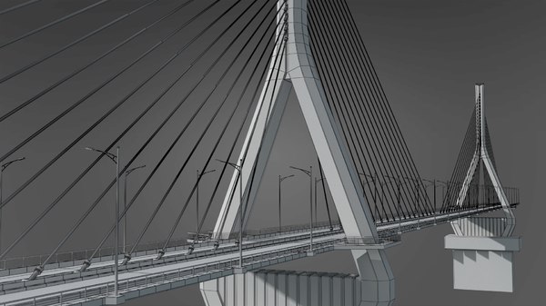 3D nile bridge - TurboSquid 1575658