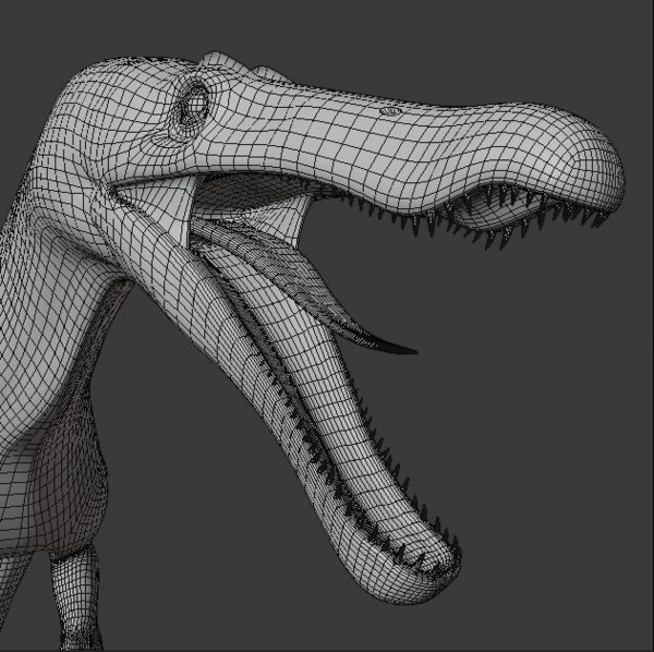 3D suchomimus tenerensis model - TurboSquid 1575772