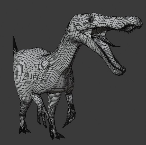 3D suchomimus tenerensis model - TurboSquid 1575772