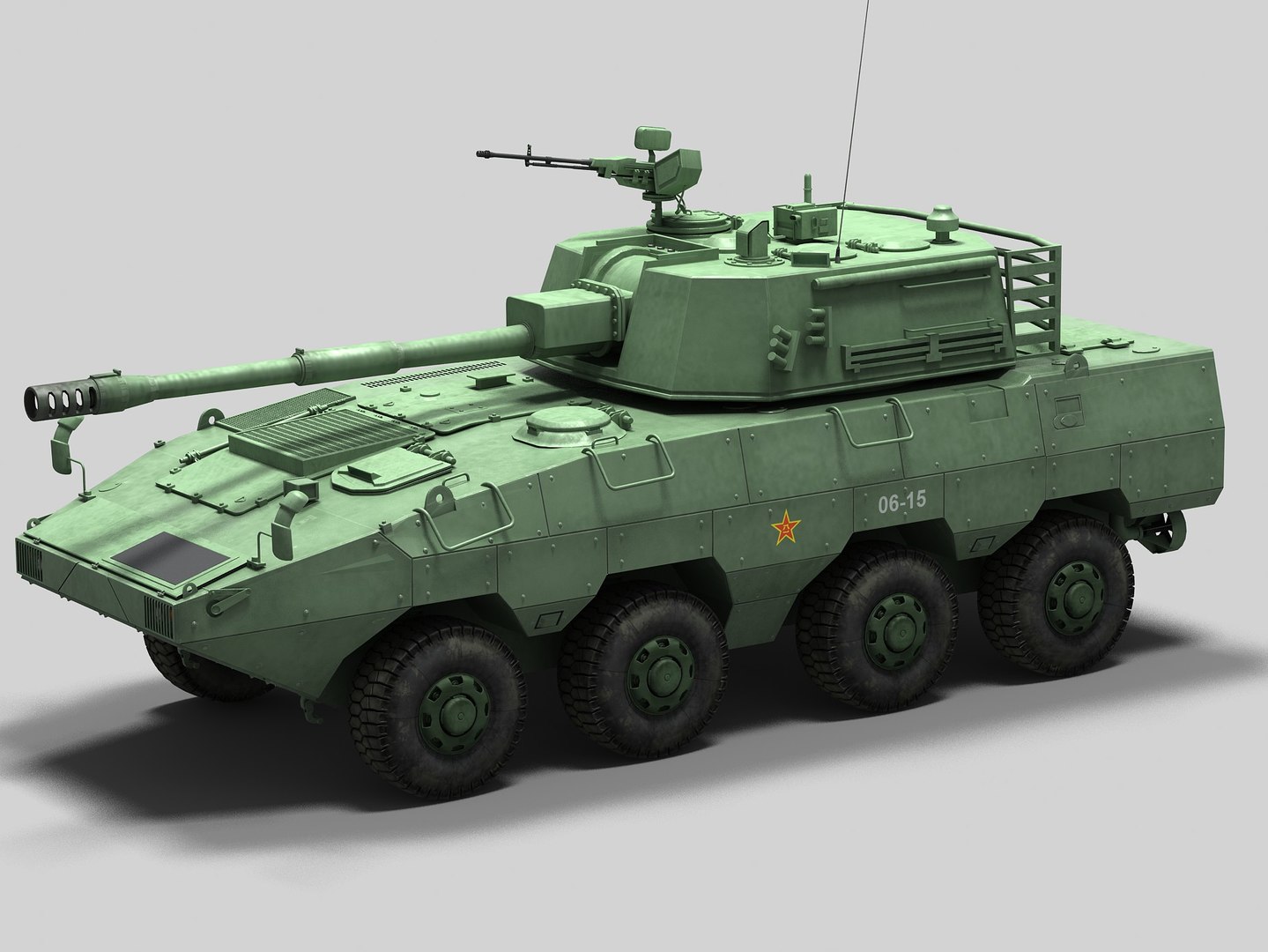 Pll-09 china army 3D model - TurboSquid 1575821
