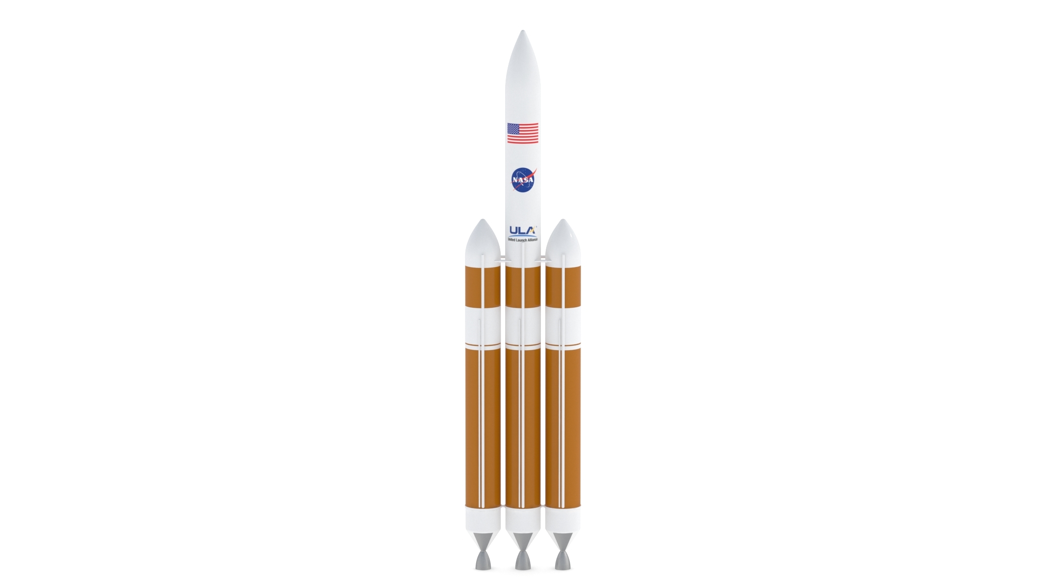7 nasa space rocket 3D model - TurboSquid 1575813