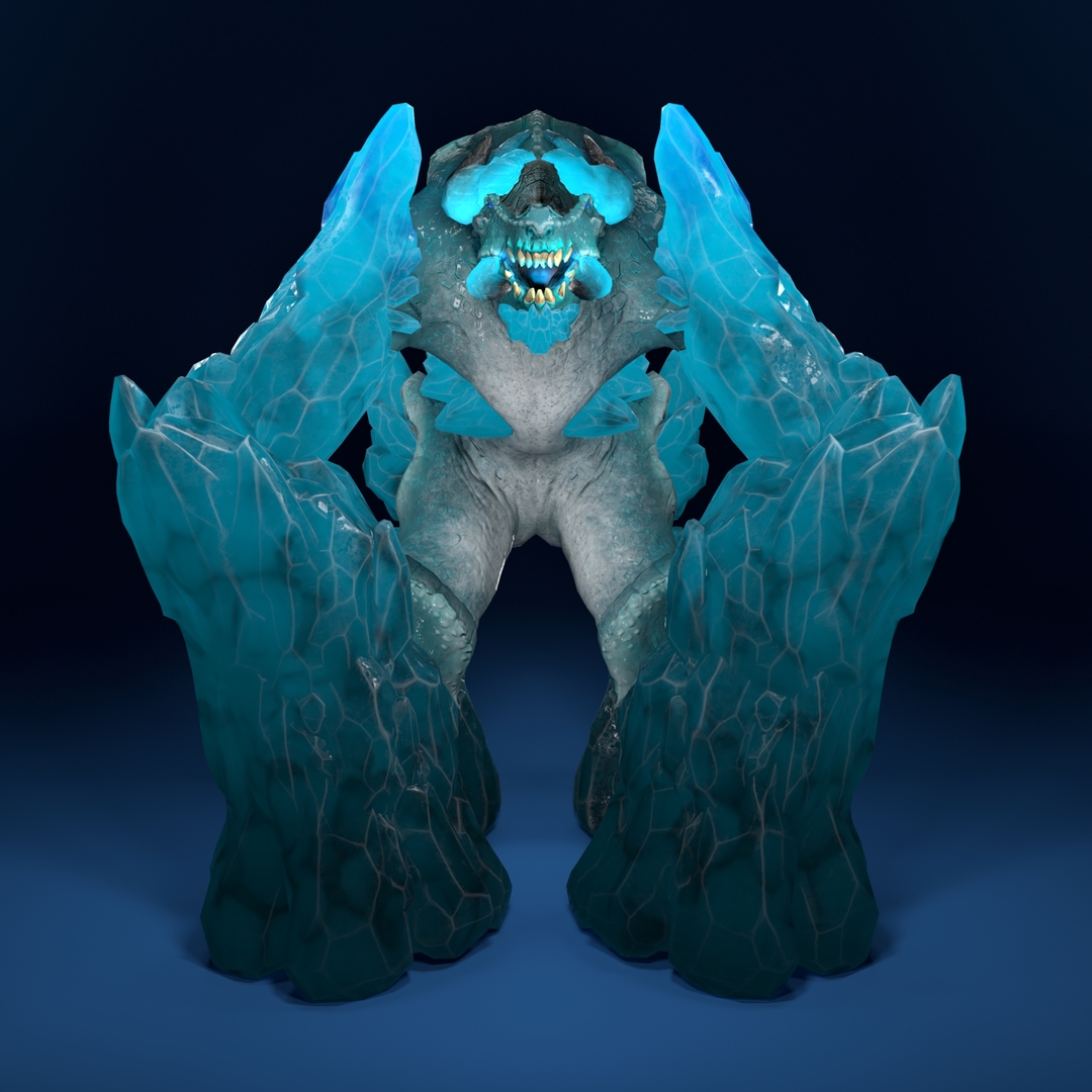 3D ice elemental model - TurboSquid 1575891