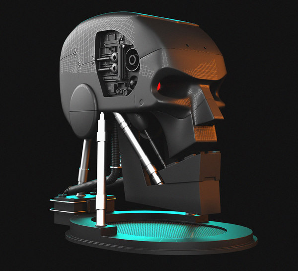 Robot Head 3D Models for Download | TurboSquid