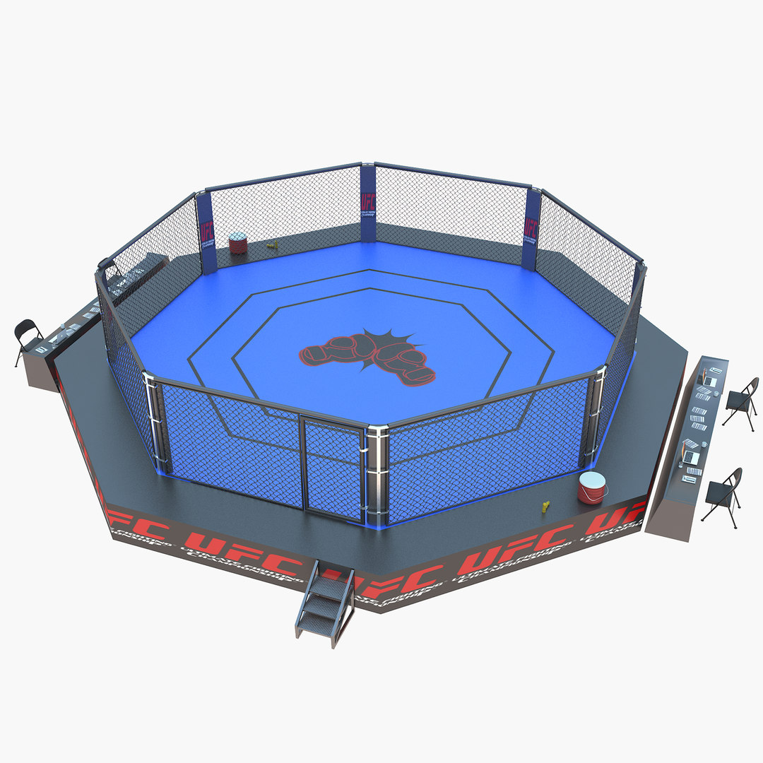 Ufc octagon ring 3D model - TurboSquid 1575890